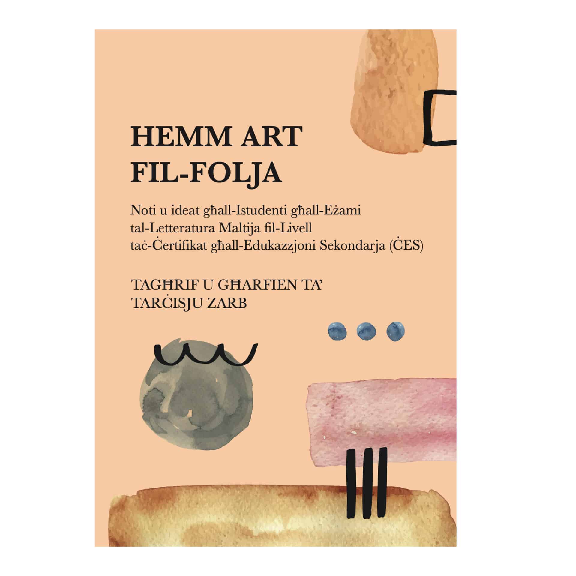 Hemm art fil-folja, Noti u Ideat Tarcisju Zarb - Kite Group